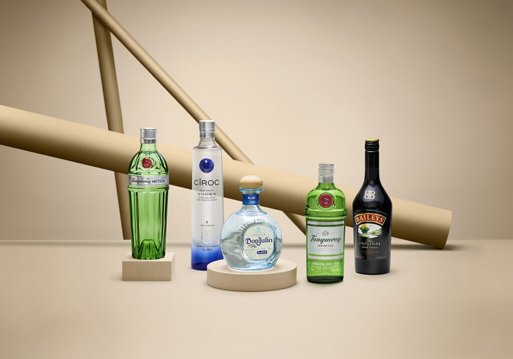 Tag Worldwide | Diageo Christmas gift ad campaign photography