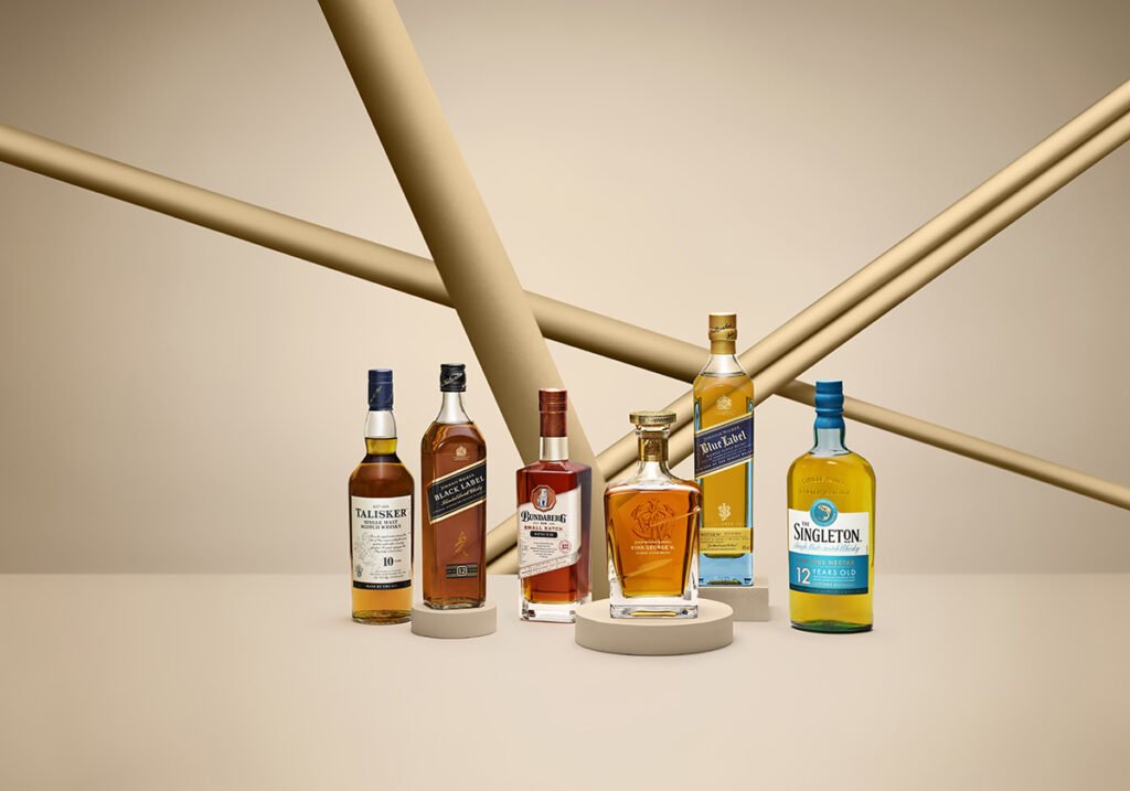 Tag Worldwide | Diageo Christmas gift ad campaign photography